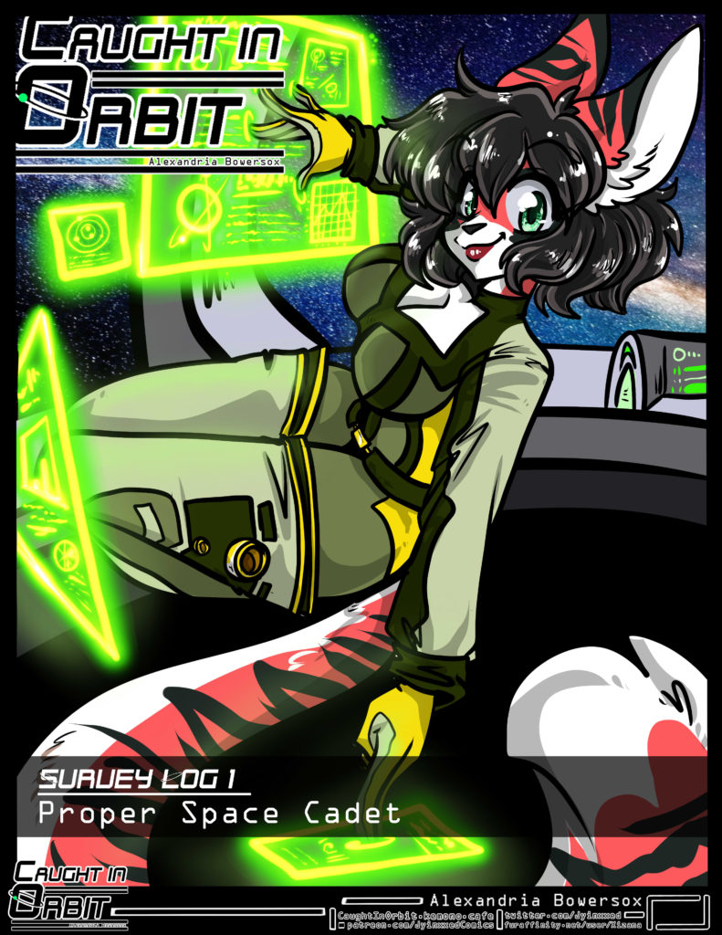 Caught in Orbit | A furry syfy comic by Alexandria Bowersox
