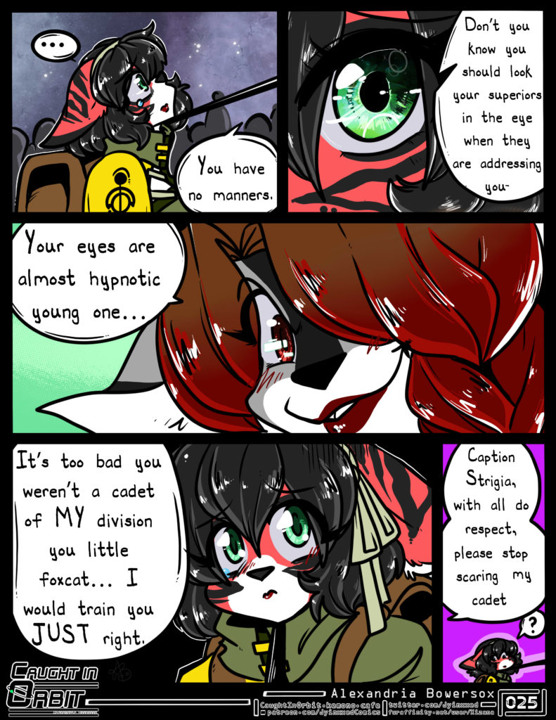 Caught in Orbit | A furry syfy comic by Alexandria Bowersox