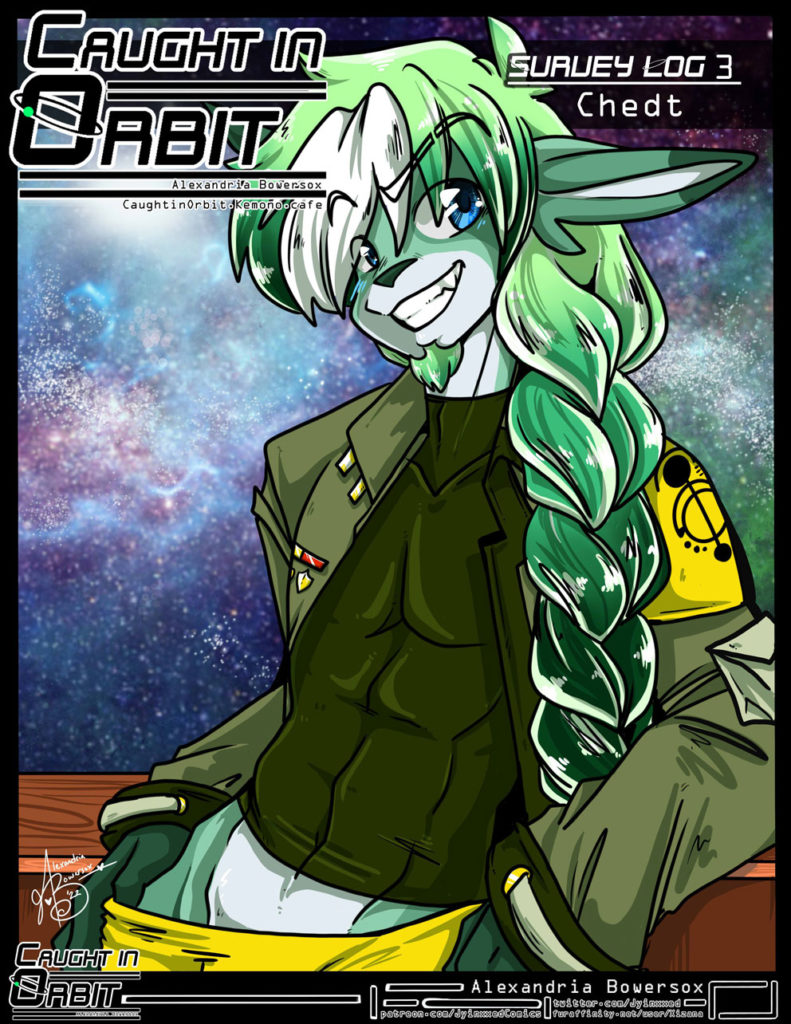 Caught in Orbit | A furry syfy comic by Alexandria Bowersox