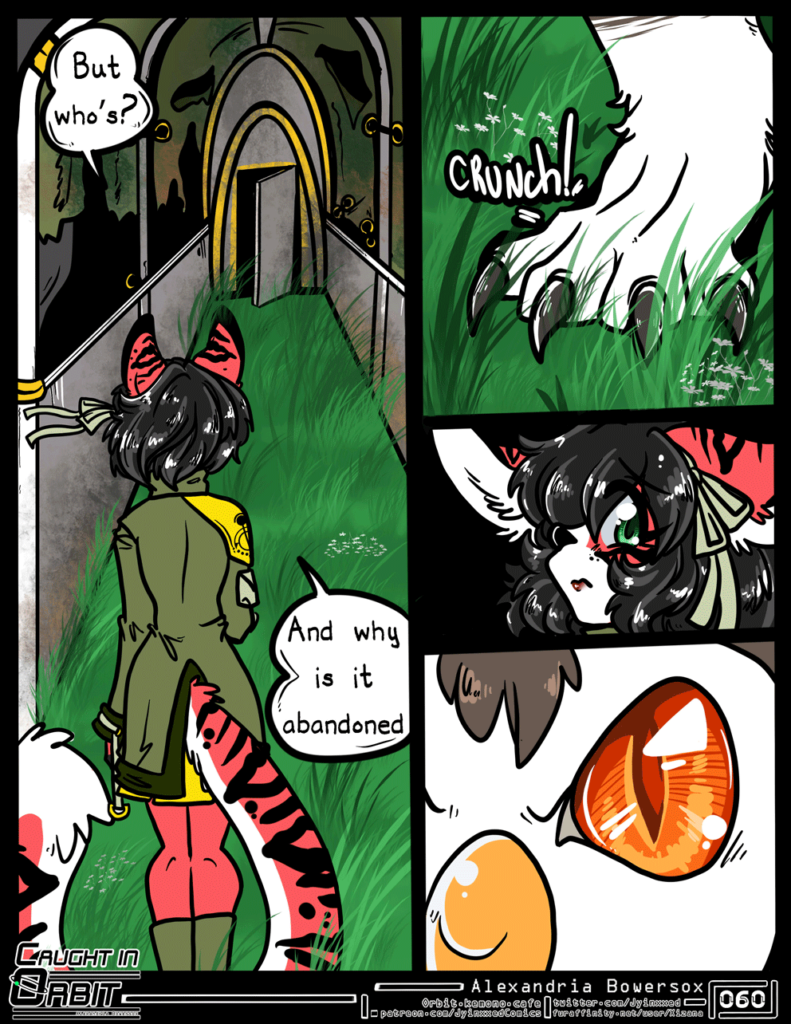 Caught in Orbit | A furry syfy comic by Alexandria Bowersox